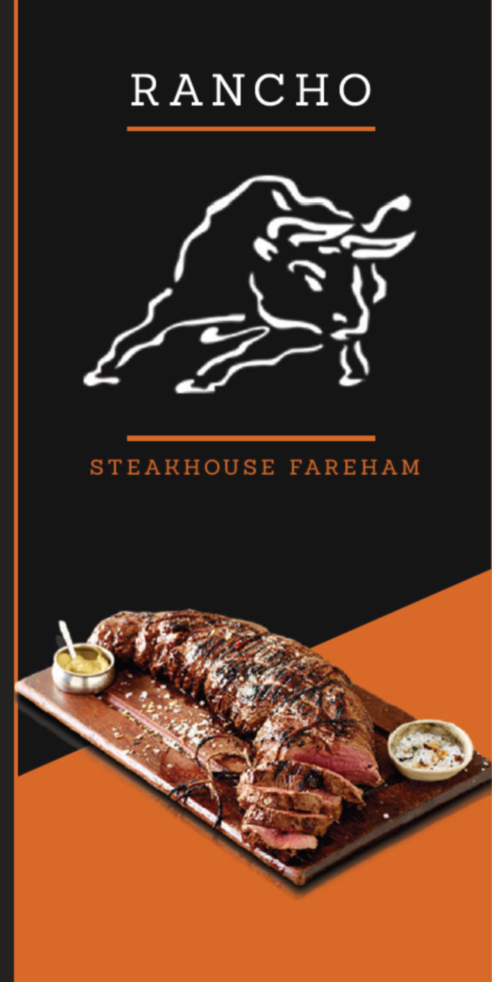 Food menu - Rancho Steakhouse Fareham