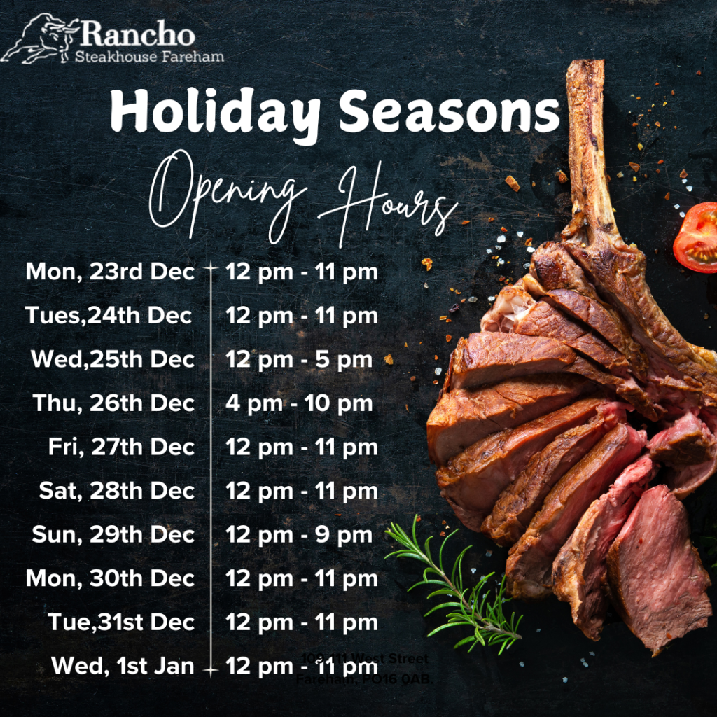 Rancho Steakhouse Fareham Home - Rancho Steakhouse Fareham